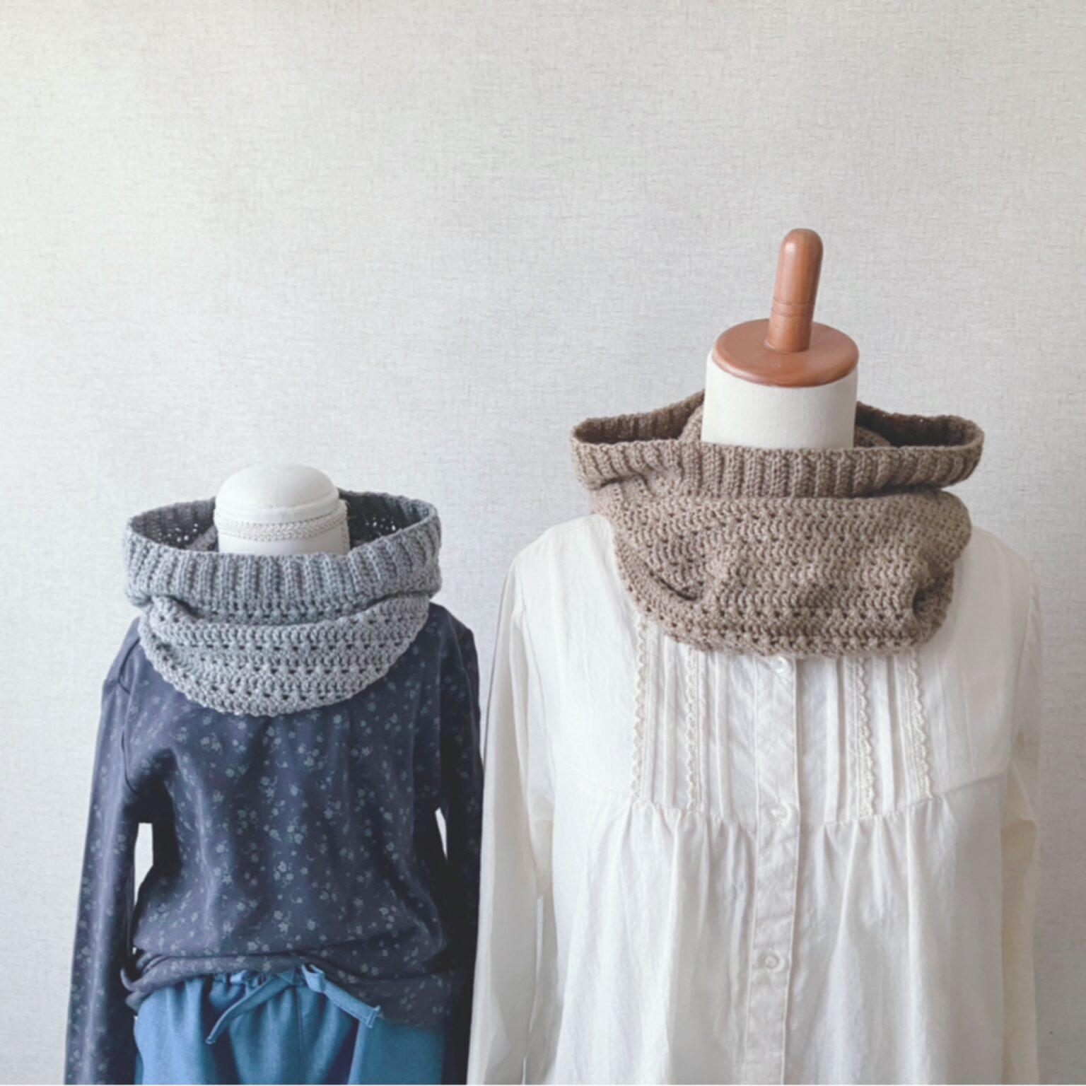 【かぎ針ショップ新着編み図】交差編みの一筆書きバラクラバ – 手編みウェア＆雑貨の無料編み図 ATELIER *mati*